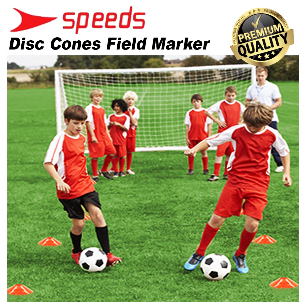 SPEEDS Training Disc Cone Field Marker Disk 50pcs Outdoor Indoor ...