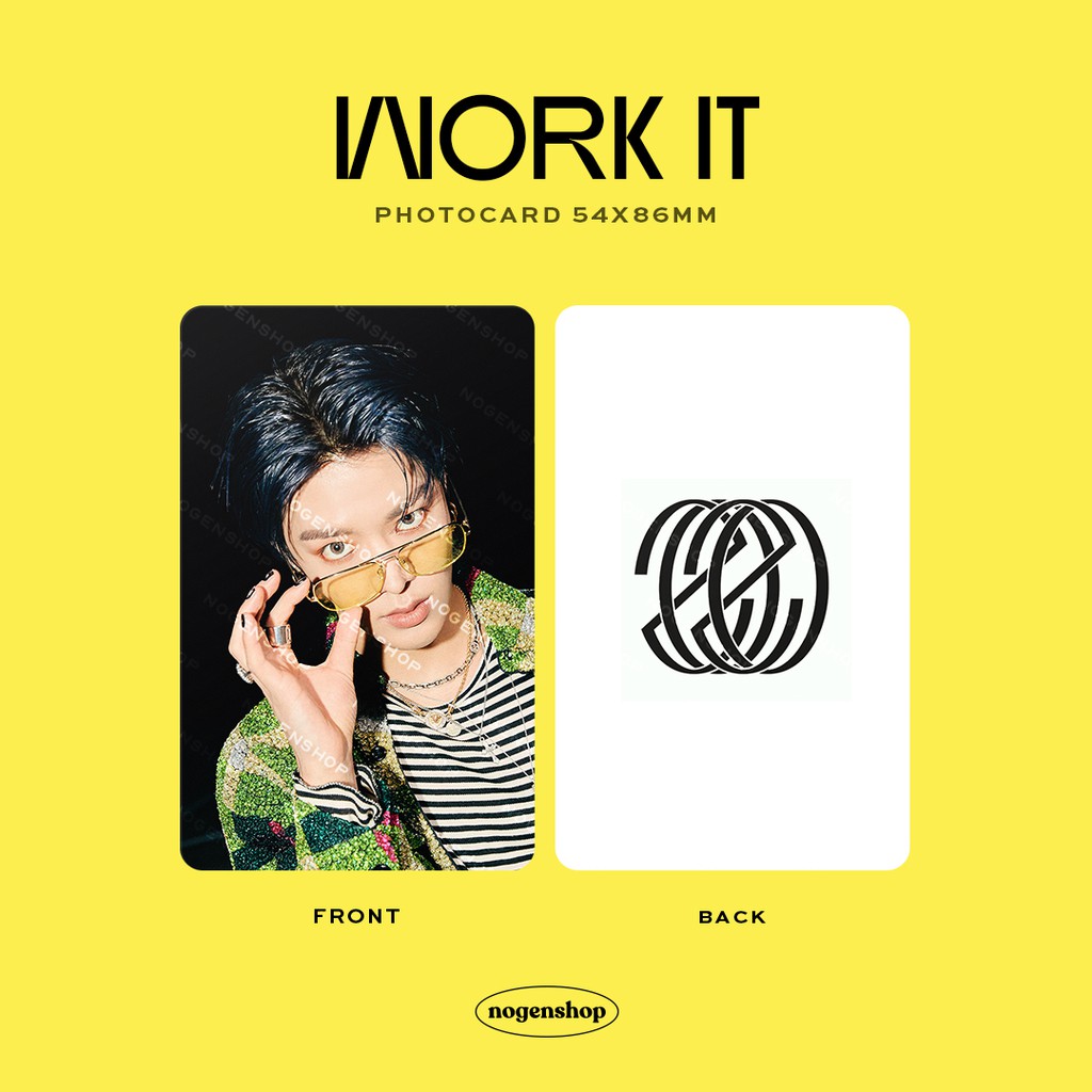 [UNOFFICIAL/FANMADE] Photocard NCT U 2020 RESONANCE Pt.2 WORK IT | Shopee Singapore