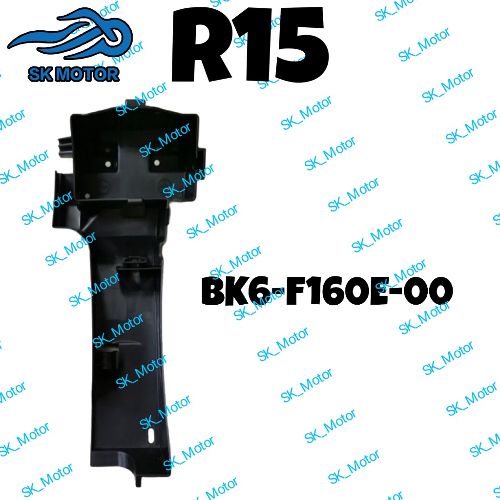 Yamaha YZF-R15 R15 V3 Inner Cover Full Set / Kaver Hitam Mud Guard ...