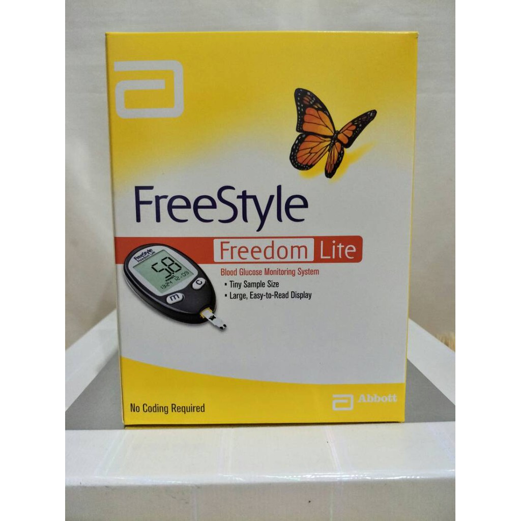 Abbott Freestyle Freedom Lite Glucometer Glucose Monitoring System ...