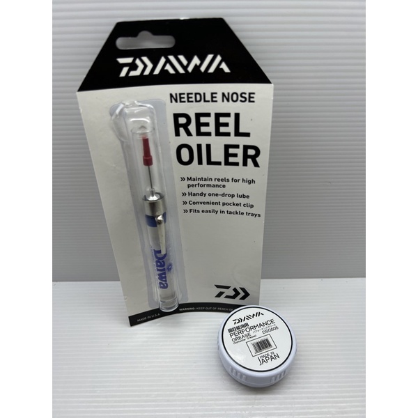 DAIWA NEEDLE NOSE REEL OILER & PERFORMANCE GREASER | Shopee Singapore