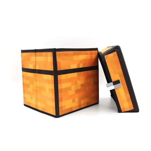 Genuine minecraft gold treasure chest | Shopee Singapore
