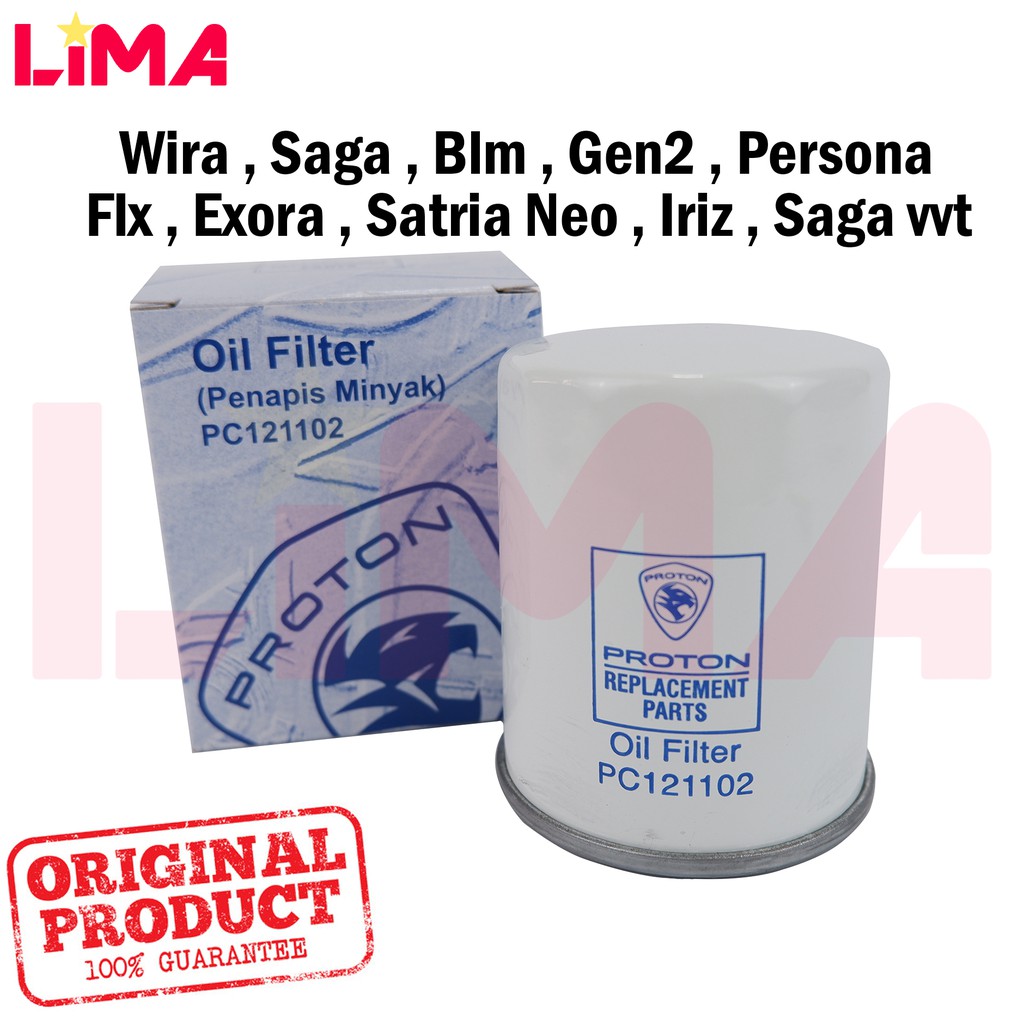 PROTON GEN2 , WAJA , PERSONA , BLM , EXORA OIL FILTER PENAPIS MINYAK ...