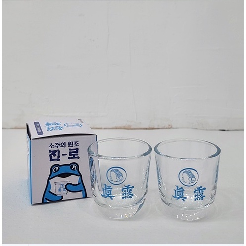 [Jinro] Jinro Soju Glass Cup | Original Jinro Version | 2p, 4p Set(50ml) | Shopee Singapore