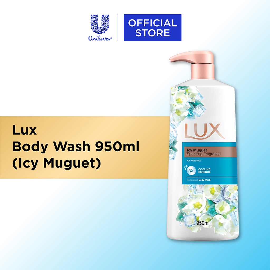 Lux Icy Muguet Body Wash 950ml | Shopee Singapore