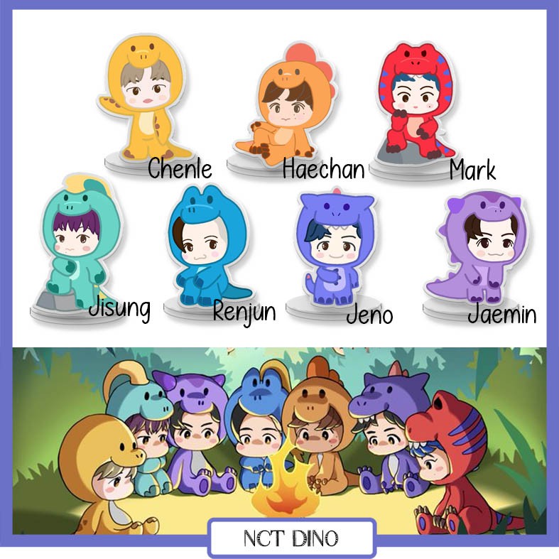 [STANDEE] Nct dino rex chenle mark jaemin haechan jeno renjun | Shopee ...