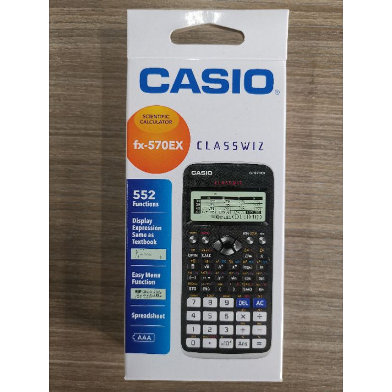 CASIO FX-570EX SCIENTIFIC CALCULATOR | Shopee Singapore