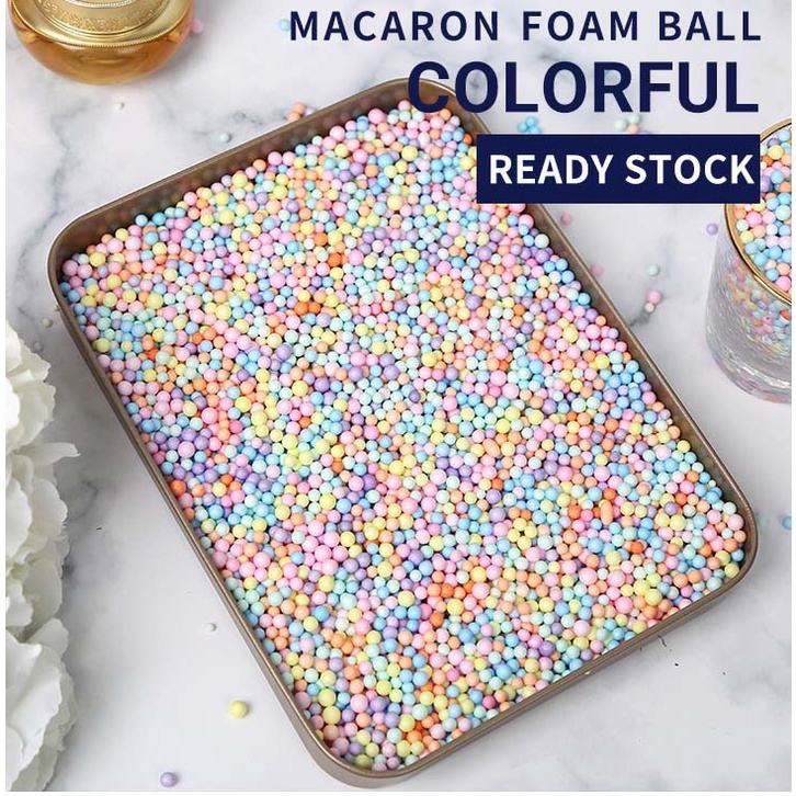 Macaron Foam Ball Styrofoam Balls Valentine's Day Decoration Filing Box ...