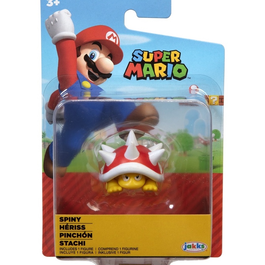 Super Mario 2.5-inch Spiny Articulated and Bendable Action Figure ...
