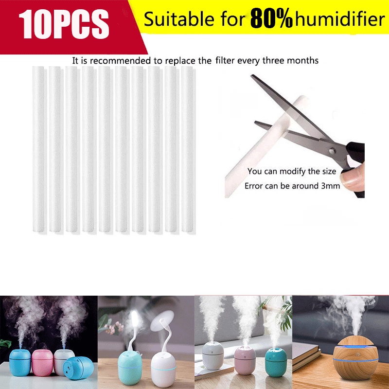 Cotton Parts Air Humidifier Filter Cotton Swab Refill Sponge Rod Stick ...
