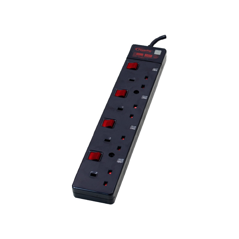 PowerPac Extension Cord, Extension Socket, Power Cord 3 Meter 1/2/3/4/5 ...