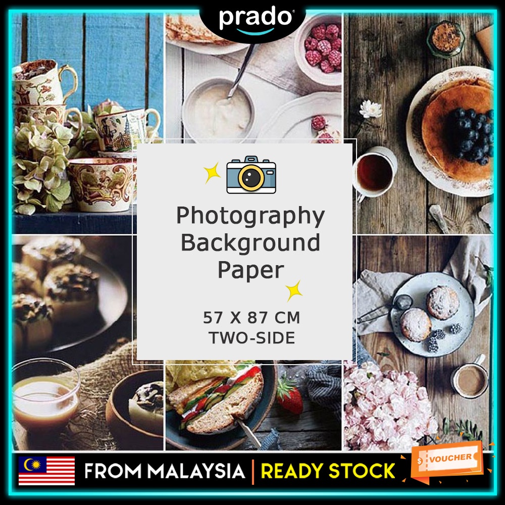 PRADO Two Sided Background Wallpaper Photoshoot Wood Backdrop Water ...