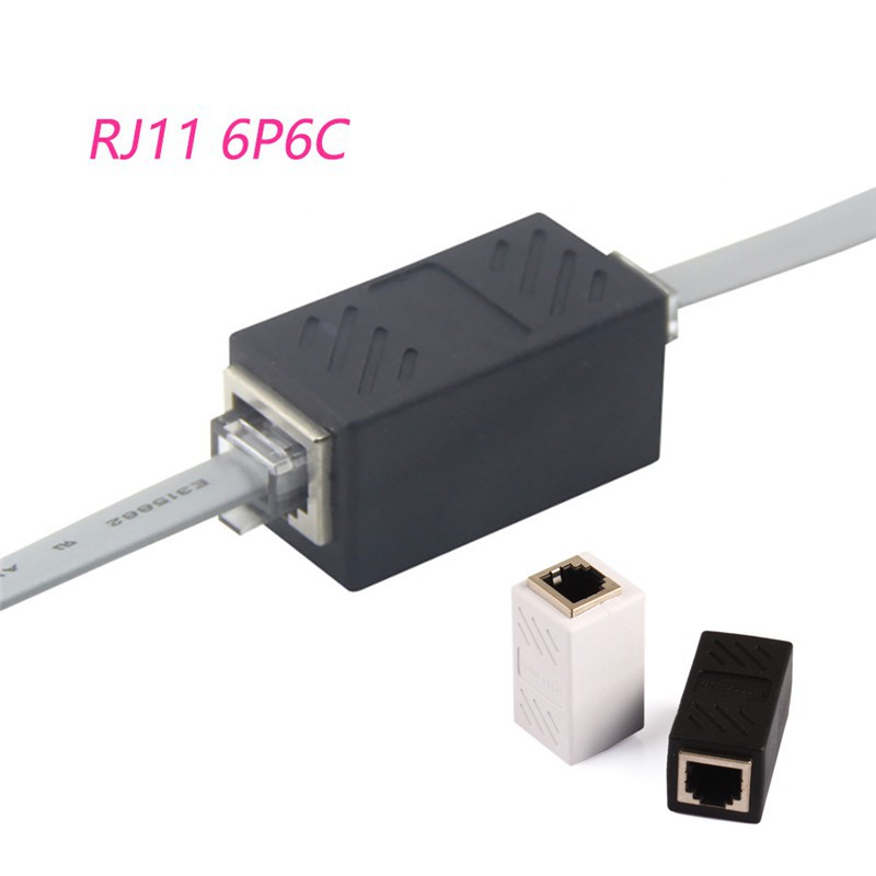 RJ11 6P6C 6P4C 6P2C Female To Female PCB Connection Telephone Extension ...