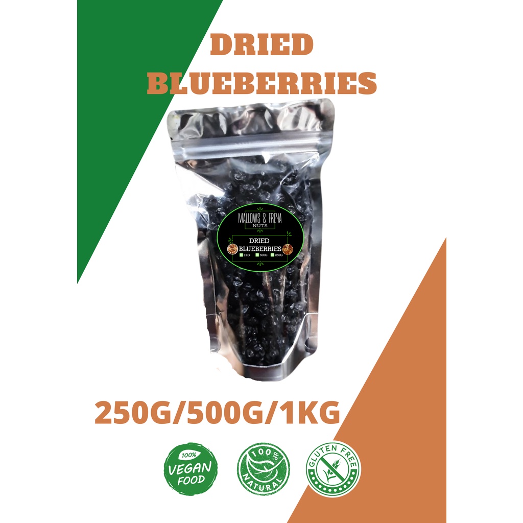 DRIED BLUEBERRIES (250G/500G/1KG) | Shopee Singapore