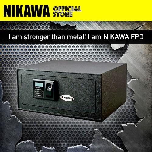 NIKAWA 20FPD Fingerprint Security Safe Box / Home Safe / Office Safe ...