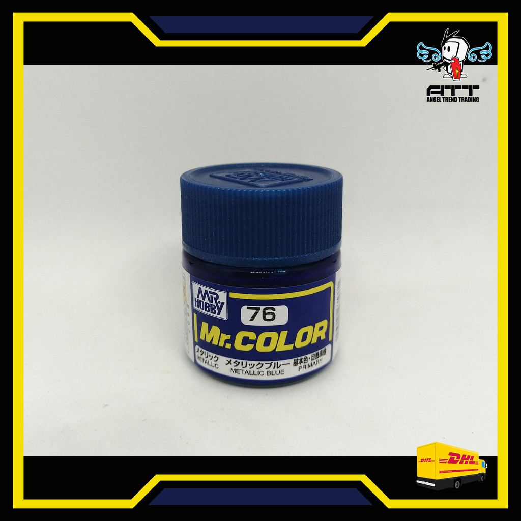 MR.COLOR 76 METALLIC BLUE 10ML (Gunpla Gundam Paint Model Kit Tools ...