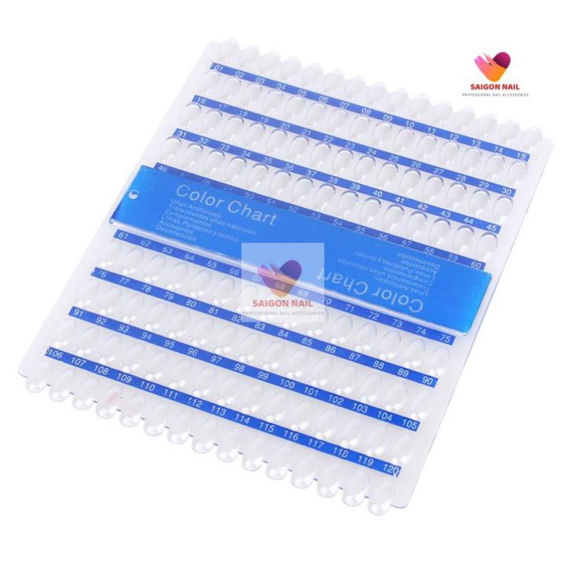 Plastic Color Chart 60 - 120 Pieceg Color Chart | Shopee Singapore