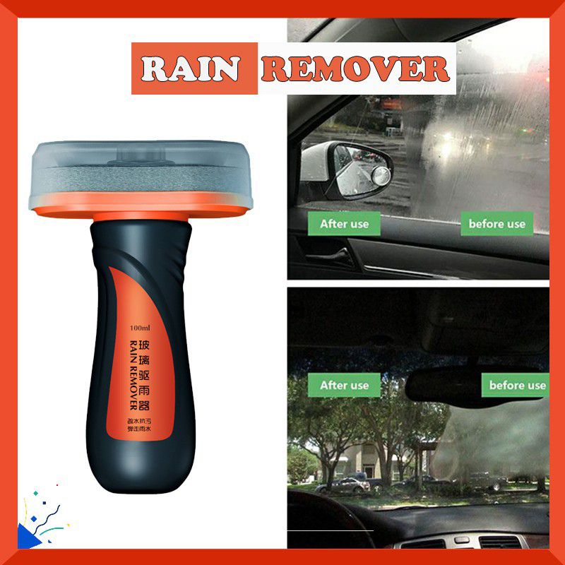 FOR ~ Car Window Rain Repellent Oil Film Water Mark Remover Windshield ...