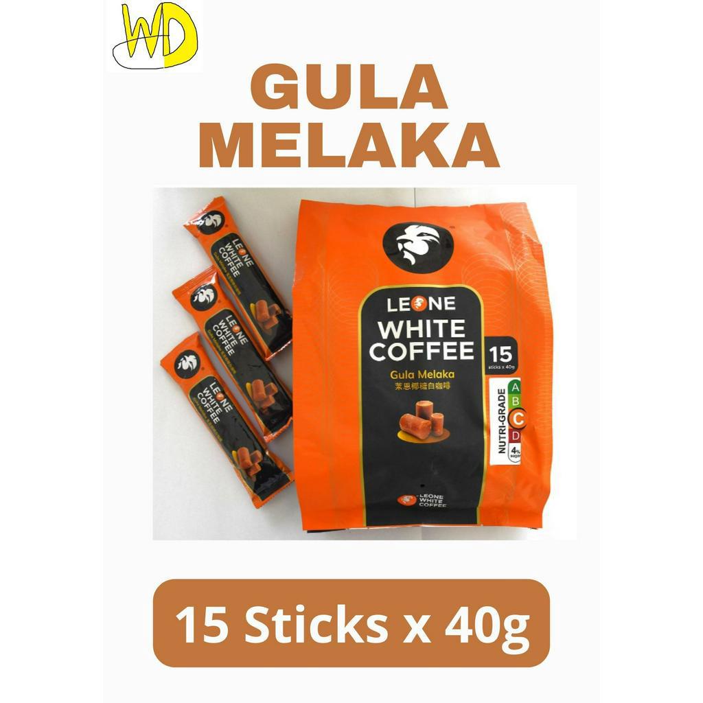 Leone Gula Melaka White Coffee 15x40g | Shopee Singapore