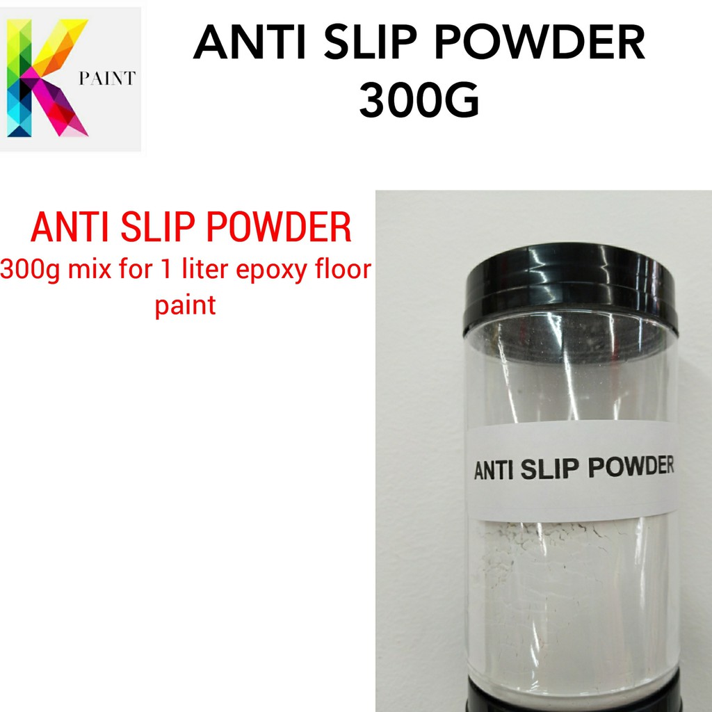 ANTI SLIP POWDER ( 300gram ) / ANTI SKID / ANTI SLIP POWDER FOR MIX 1L ...