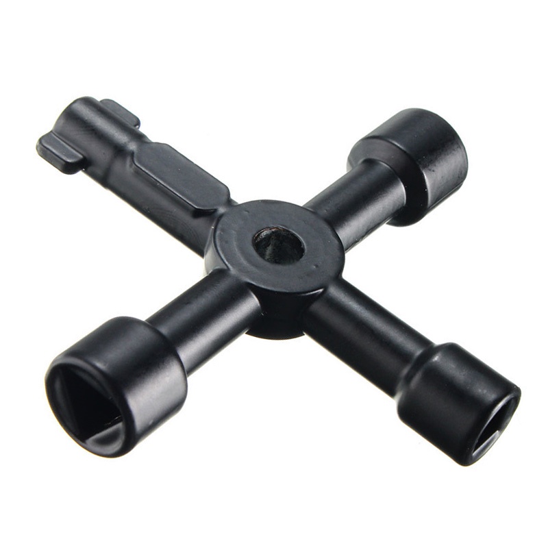 Multifunctional 4 Way Utility Plumbing Plumbers Key Wrench Tool for ...