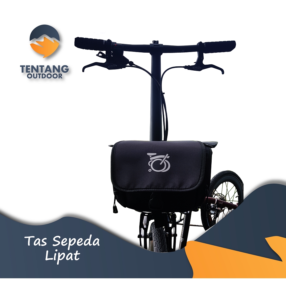 FRONT BLOCK Folding Bicycle Bag Seli Folding Bike Front Bag | Shopee ...