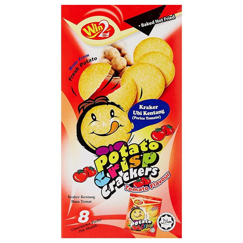 Win2 Potato Crisp, Tomato Flavour, 160G | Shopee Singapore