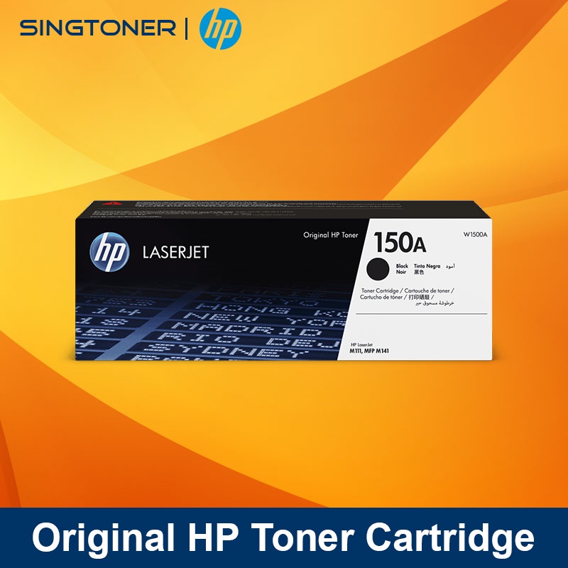 [Original] HP 150A W1500A Black Original LaserJet Toner Cartridge for ...