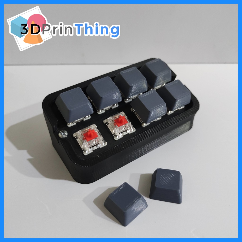 Customized P8 programmable wired mechanical macro keyboard (QMK / VIA ...