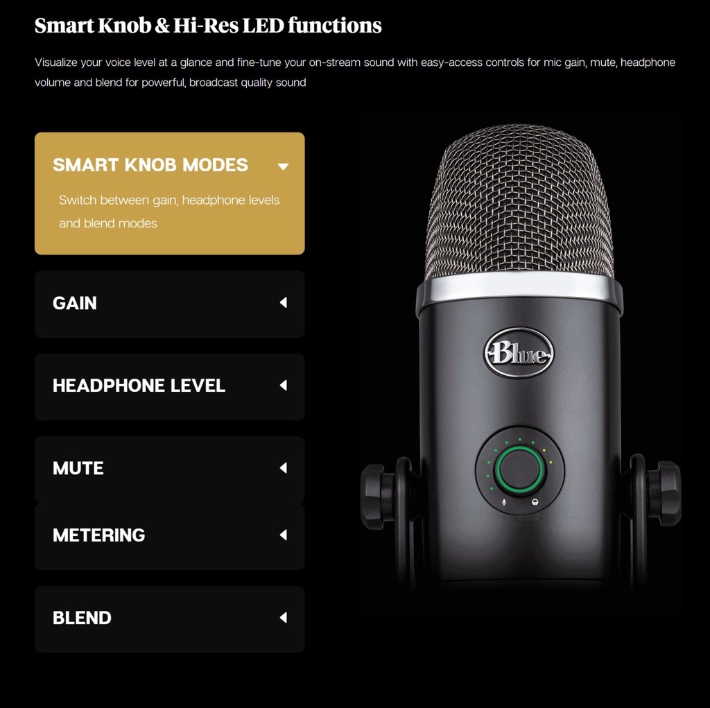 Logitech Blue Yeti X Professional USB Microphone | Shopee Singapore