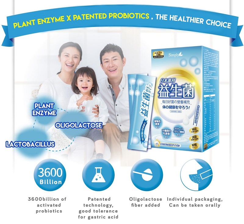 Simply Japan Patented Probiotics Powder 30s/Slimming+Bowel Movement ...