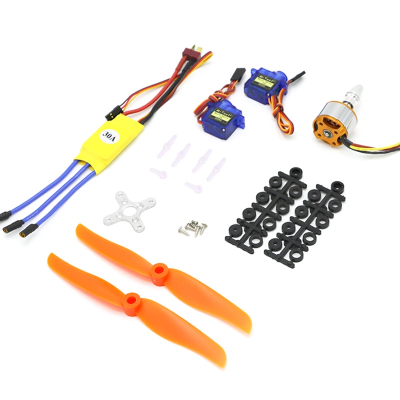 A2212 2212 2200KV Brushless Motor 30A ESC Motor 6035 Propeller SG90 9G Micro Servo for RC Fixed ...