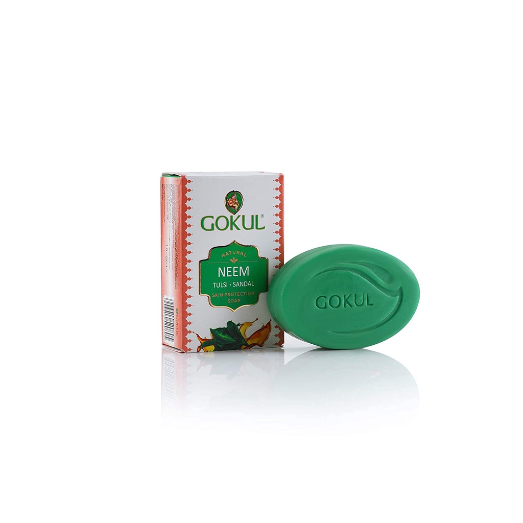 GOKUL NEEM,TULSI & SANDAL SOAP 75GM (PROTECTION FROM SKIN PROBLEM ...