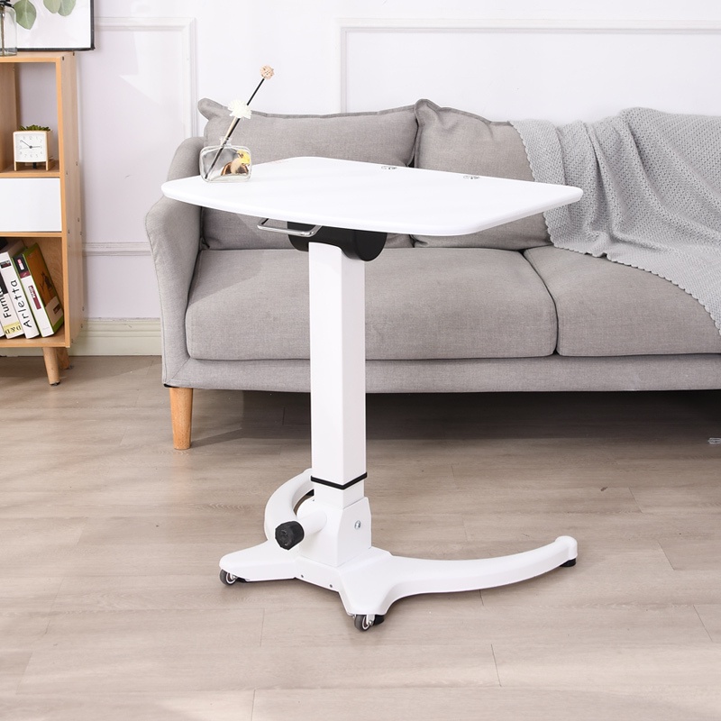 Table Lifting Folding Laptop Movable Bedside Computer Table Solid Wood ...