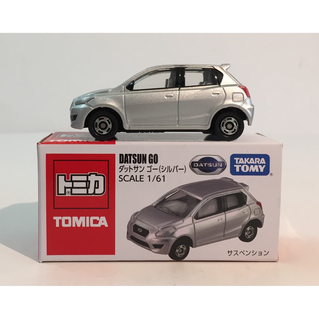 Tomica ASIA Series DATSUN GO ( SILVER ) | Shopee Singapore