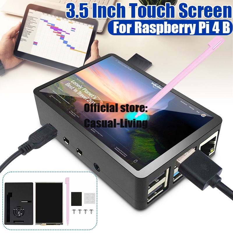 3.5 Inch TFT LCD Touch Screen + Touch Pen LCD Display HDMI-compatible ...