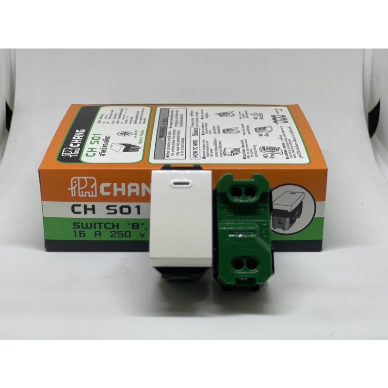 Chang 1 Way Switch 2 In Type Socket | Shopee Singapore