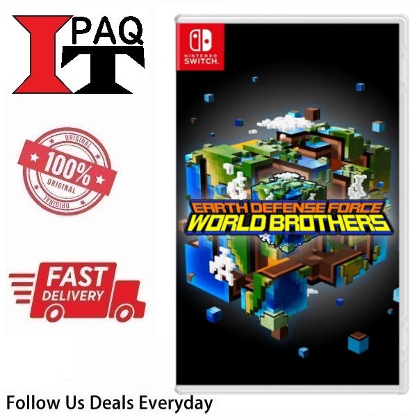 Nintendo Switch Earth Defense Force World Brothers (Asia) | Shopee ...