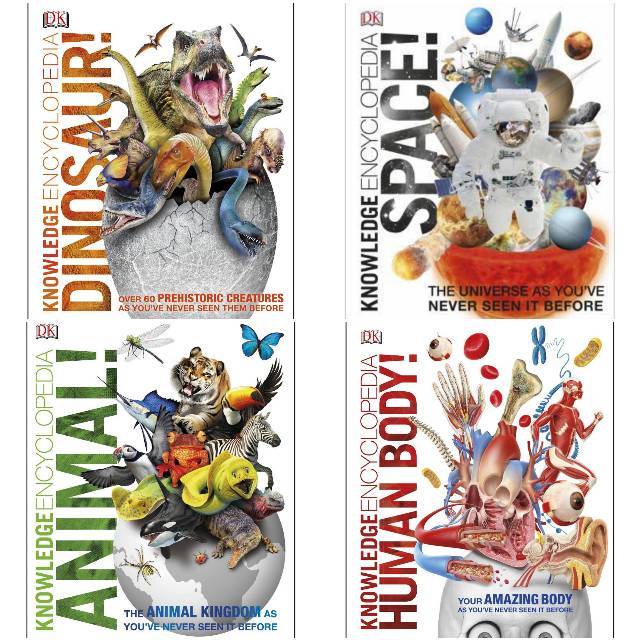 Dk Knowledge Encyclopedia Space Human Body Animals Dinosaur book Encyclopedia book | Shopee ...