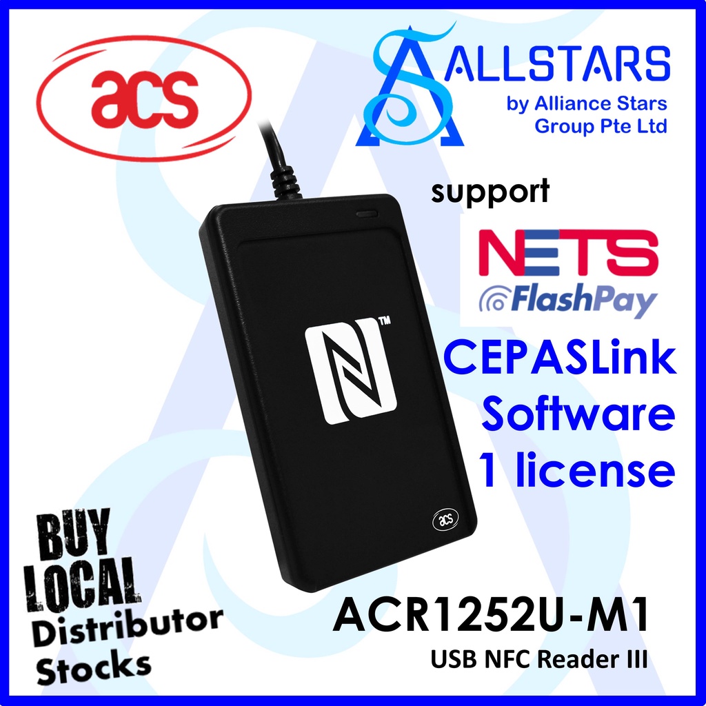 ALLSTARS : *New model ACR1252U-M1* ACS ACR1252U/ACR1252U-M1 USB-Type A ...