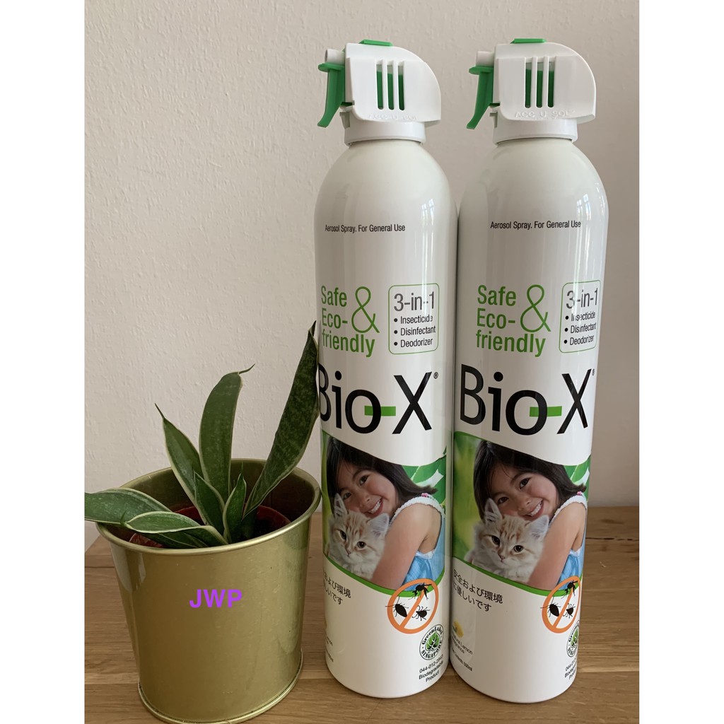 Bio-X 3-in-1 600ml (Non-toxic insecticide spray) 2 cans | Shopee Singapore