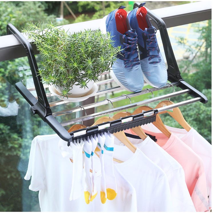 [LOCAL STOCKS] Hanging Shelf Foldable Drying Rack | Shopee Singapore