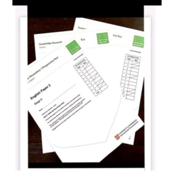 IGCSE Checkpoint Progression Test (English/Math/Science) for all years ...