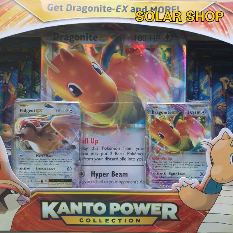 Pokemon TCG XY Evolutions - Kanto Power Collection Box (Dragonite-EX ...