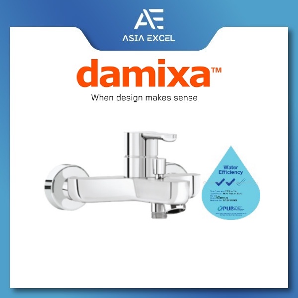 DAMIXA WILLOW SINGLE LEVER CHROME BATH SHOWER MIXER | Shopee Singapore