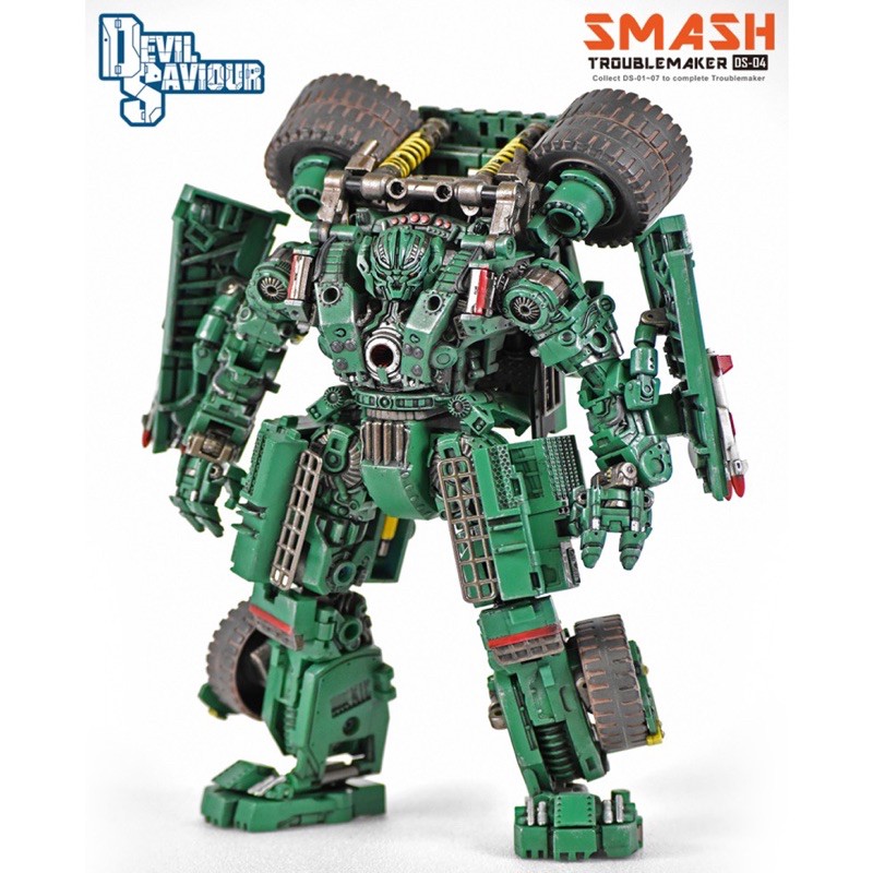 Transformers Devil Saviour DS-04 DS04 Devastator Troublemaker Smash ...