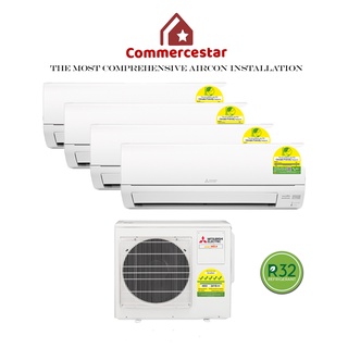 MITSUBISHI ELECTRIC STARMEX R32 SYSTEM 4 (INSTALLATION INCLUDED FREE ...