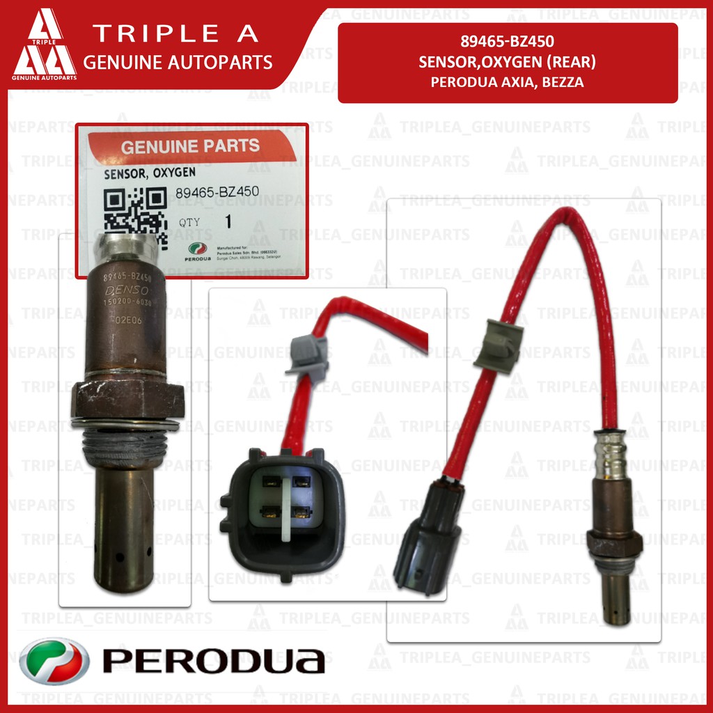 WARRANTY | Sensor Oxygen Perodua Axia/Bezza/New Myvi Rear O2 Sensor ...