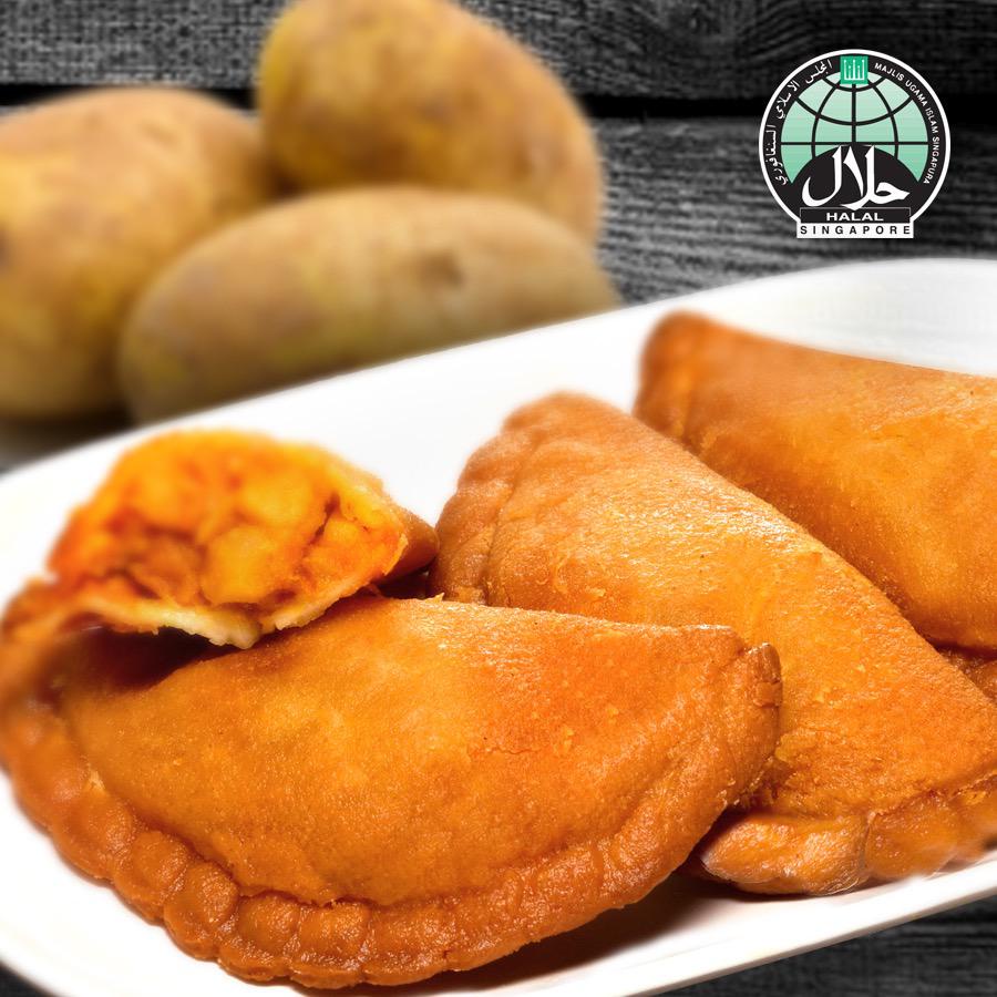 MJ Curry Puff (Potato) (40gX6 pieces) | Shopee Singapore