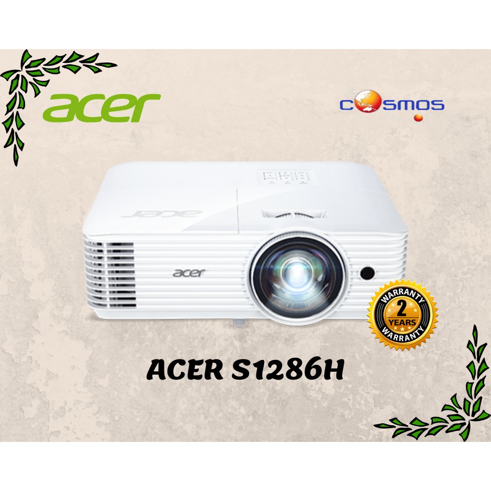 Acer S1286H Short Throw Projector (XGA, 3100 LUMENS) | Shopee Singapore